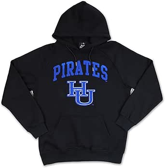 Amazon.com: Hampton University Pirate Black Hoodies.Officially licensed ...