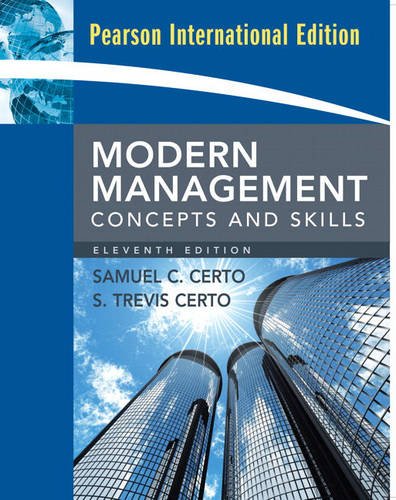 Modern Management: International Version AND MyManagementLab Access ...