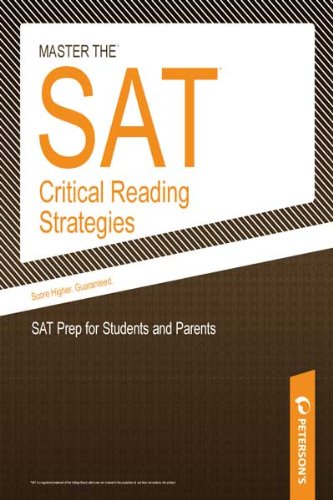 Amazon.com: Master the SAT Critical Reading Strategies eBook ...