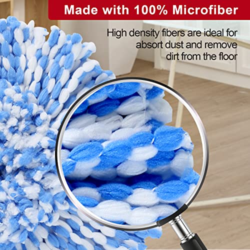 Snapklik.com : 3 Pack Mop Replace Heads Compatible