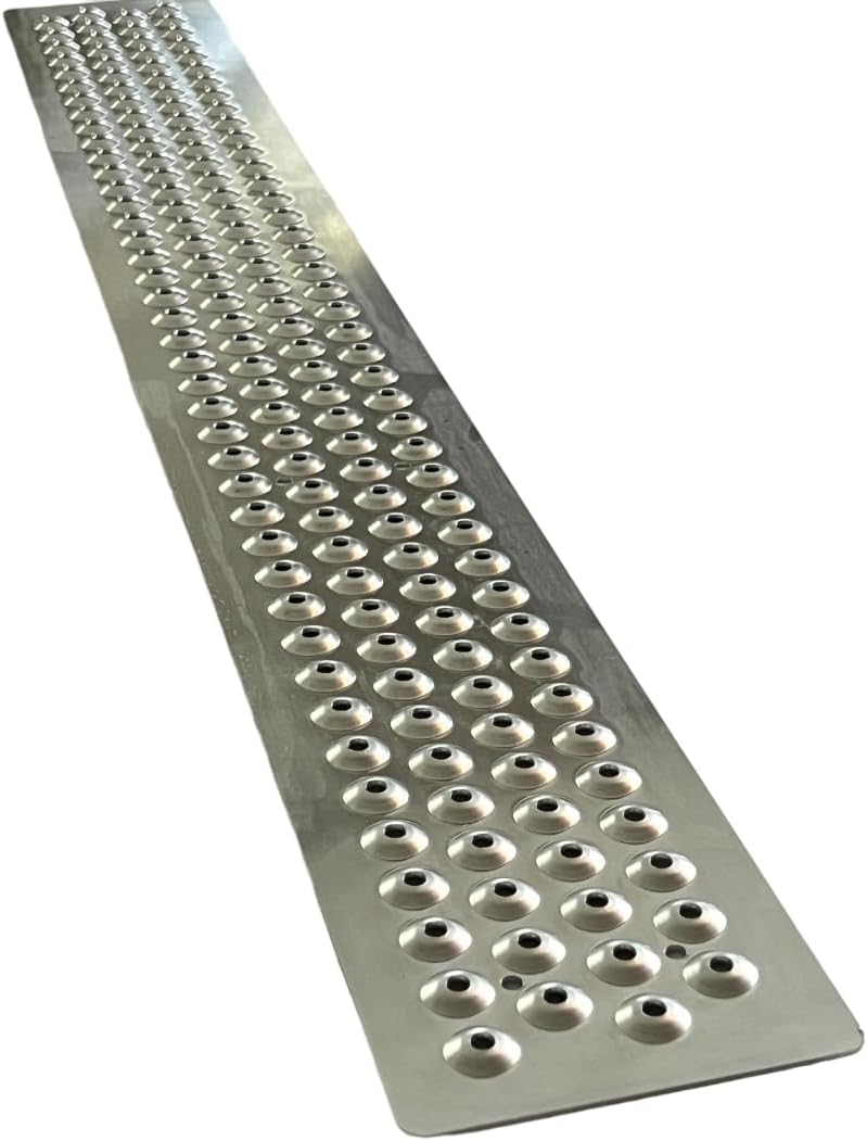 Stair Treads Non Slip Outdoor - 4" X 42" - 0.063" (14ga) Aluminum Stair ...