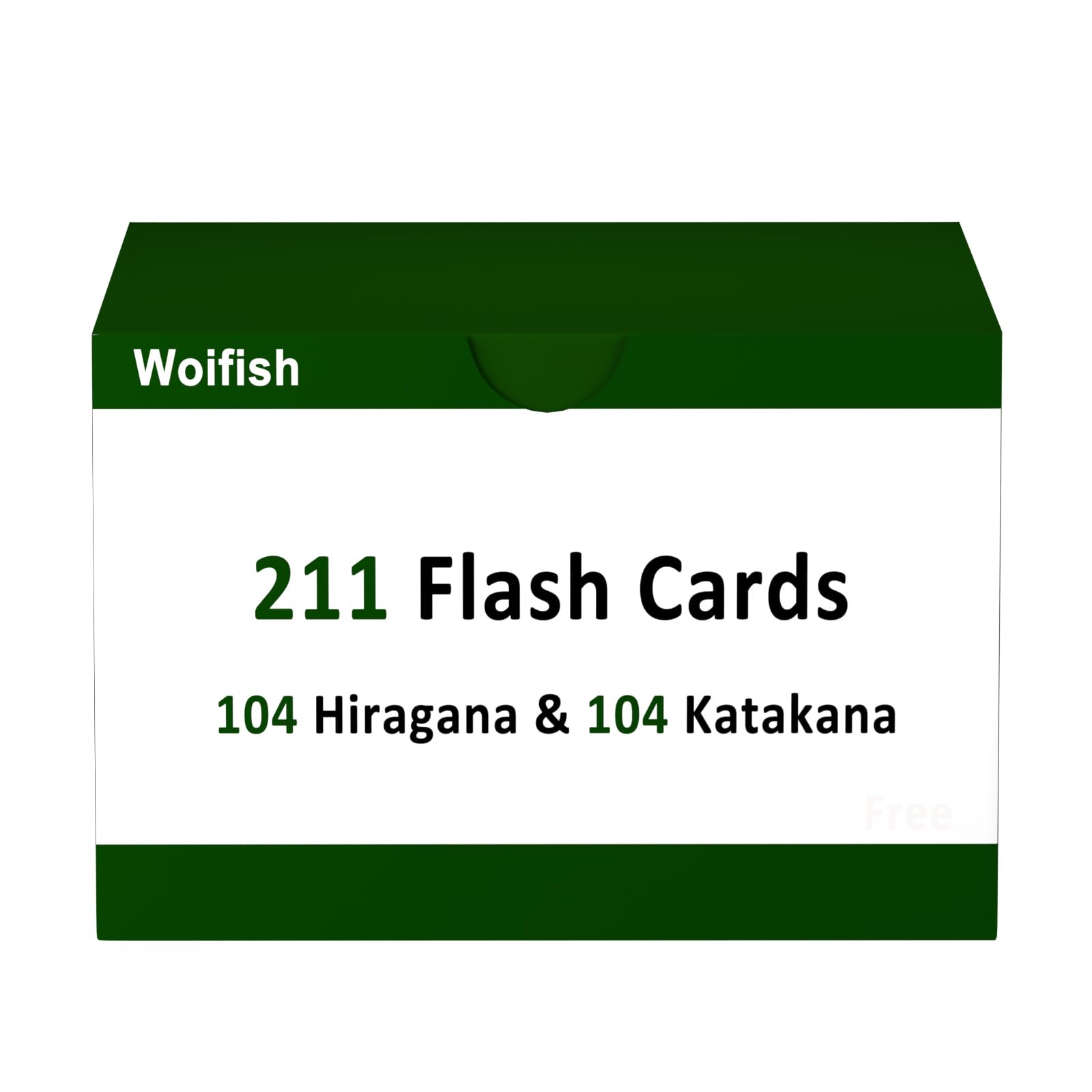 Amazon.com: 208 Japanese Syllabary Flash Cards, 104 Hiragana and 104 ...