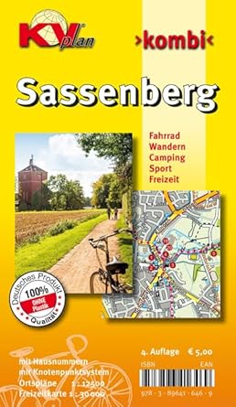 Sassenberg: 1:12.500 Stadtplan inkl. Hausnummern und Gehöftnamen ...