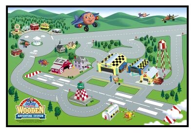 Jay Jay the Jet Plane Tarrytown Playmat : Amazon.in: Toys & Games