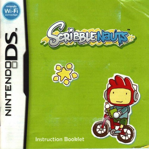 Scribblenauts DS Instruction Booklet (Nintendo DS Manual Only ...