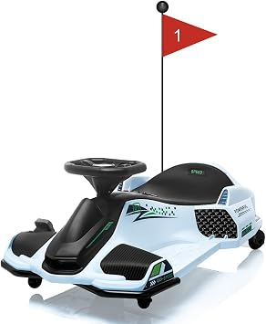 Amazon.com: 12V Kids Ride on Drift Car for Kids, 7ah 45W Motor Electric ...