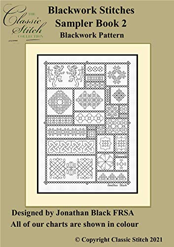 Amazon.com: Blackwork Stitches Sampler Book 2 Blackwork Pattern eBook ...