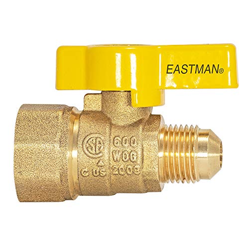 Snapklik.com : Eastman Brass Straight Gas Ball Valve Connector