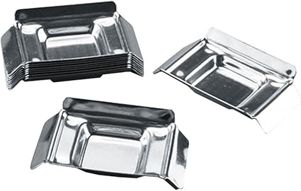 Amazon.com: MMLFX 10pcs Stainless Steel Sample Embedding Box Bottom ...
