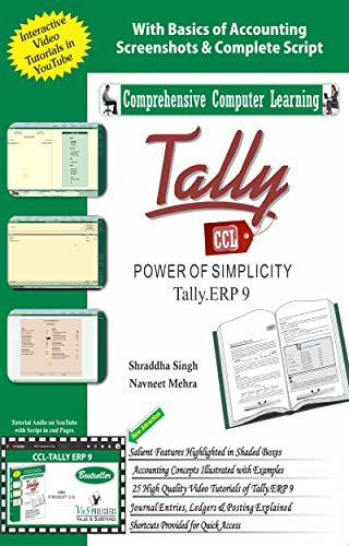 Amazon.com: Tally ERP 9 (Power Of Simplicity) eBook : Shraddha Singh ...