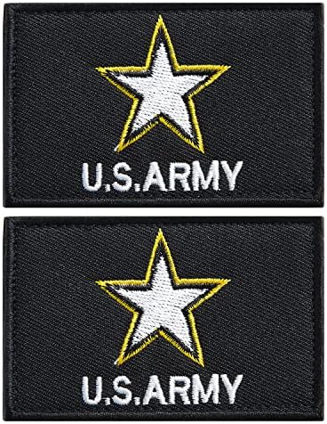 Amazon.com: 2 Pieces American Flag Patch Bundle and USA Flag Patches ...