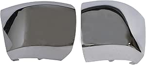 Amazon.com: Front Bumper End/Cap Chrome Lh + Rh W/O Fog Hole For 2007 ...