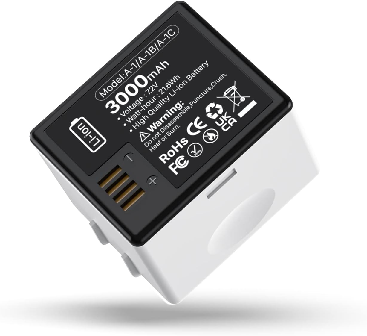 Amazon.com : LCLEBM 1-Pack Rechargeable Batteries for Arlo Pro, Arlo ...