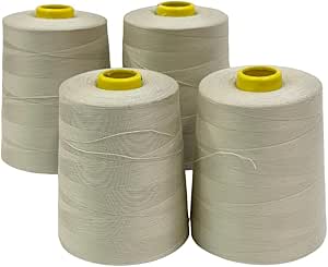 Amazon.com: 4 Extra Large Cones of 8600Y (7860M) Each All Purpose Spun ...