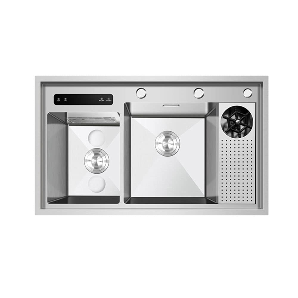 Buy Kitchen sink, 304 stainless steel wash basin, Fruit and vegetable ...
