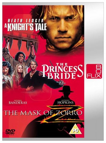 Amazon.com: A Knights Tale / The Princess Bride / The Mask of Zorro ...