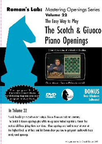 Mastering Chess on DVD, Vol. 22: The Easy Way to Play the Scotch and ...