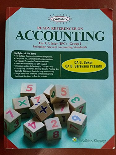 IPCC Paper 1: Accounting : Amazon.in: Books