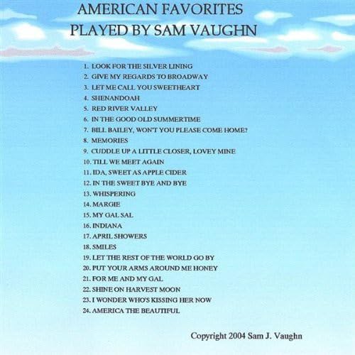 Sam Vaughn, Sam J. Vaughn, Samuel A. Ward, Joseph Philbrick Webster ...