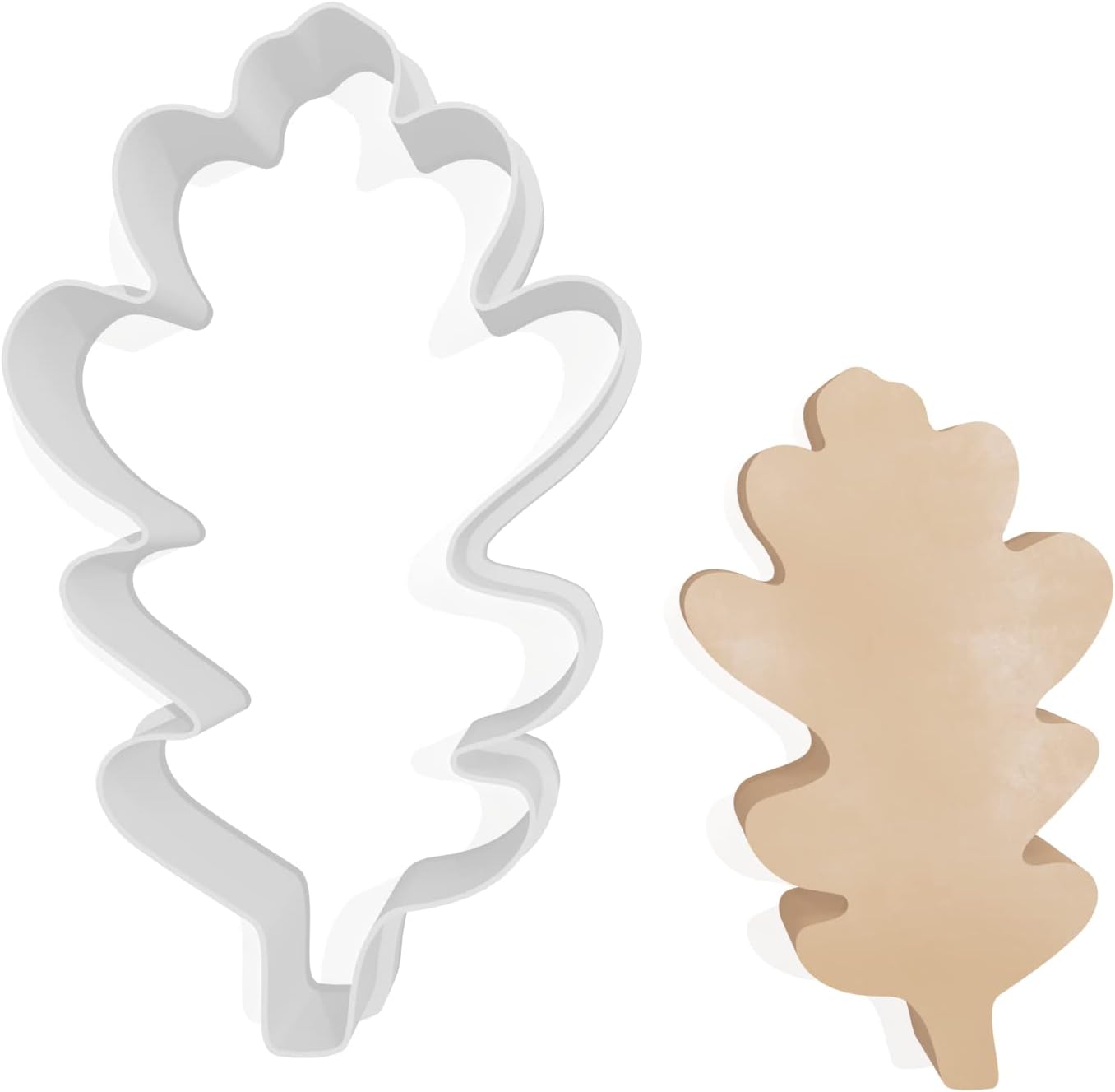 Oak Leaf Cookie Cutter - 3 Sizes : Amazon.co.uk: Home & Kitchen