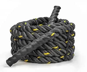Hi Tech Professional Polyester Battle Rope for Gym & Home, 1.5 ...