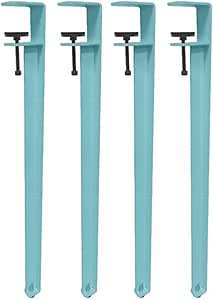 Amazon.com: ZGFUSVFD 4pcs Metal Table Clamp Legs,Adjustable Coffee ...