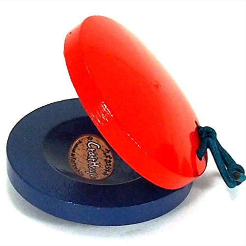 Buy Japanese Wooden Kachi Kachi BON-ODORI Music Instrument Castanet ...