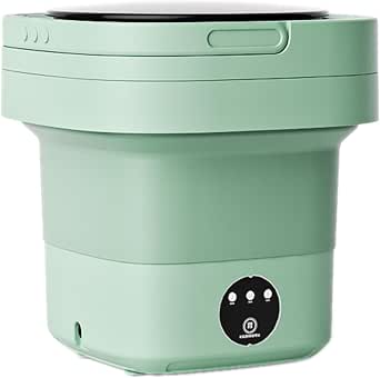 Amazon.com: Mini Portable Washing Machine, 8L Folding Washer with ...