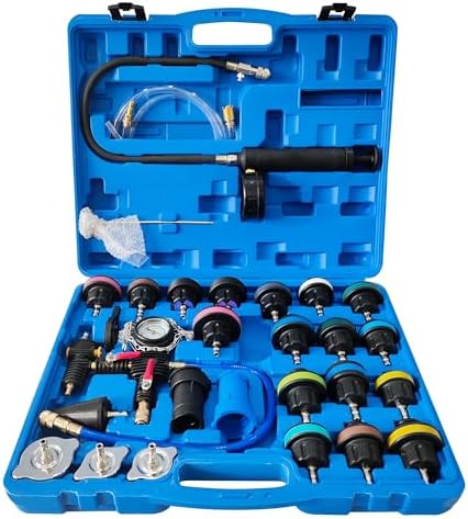 Amazon.com: FOUR UNCLES Radiator & Coolant Pressure Tester and Vacuum ...