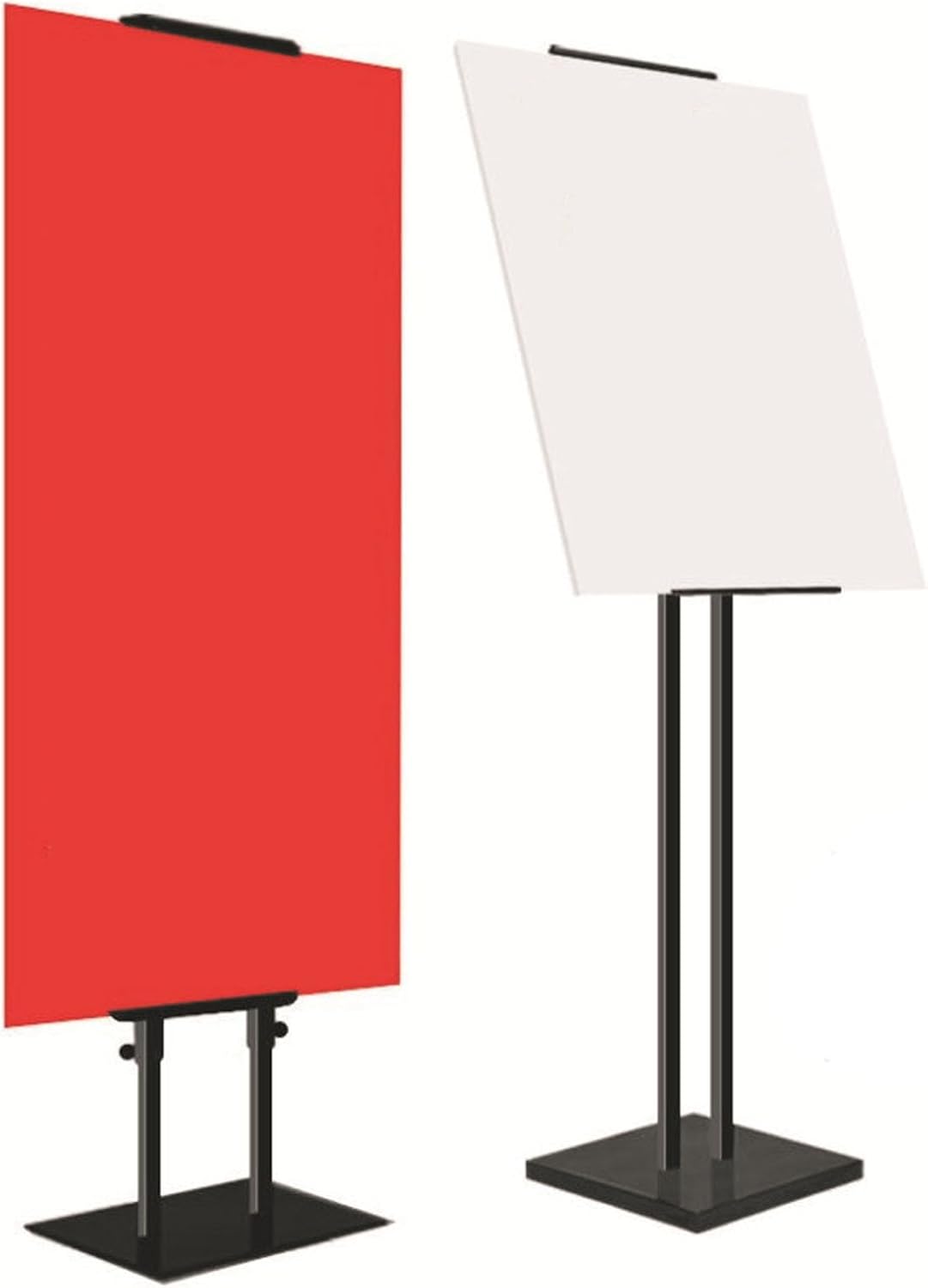 Amazon.com: Heavy Duty Pedestal Poster Sign Stand for Display Double ...