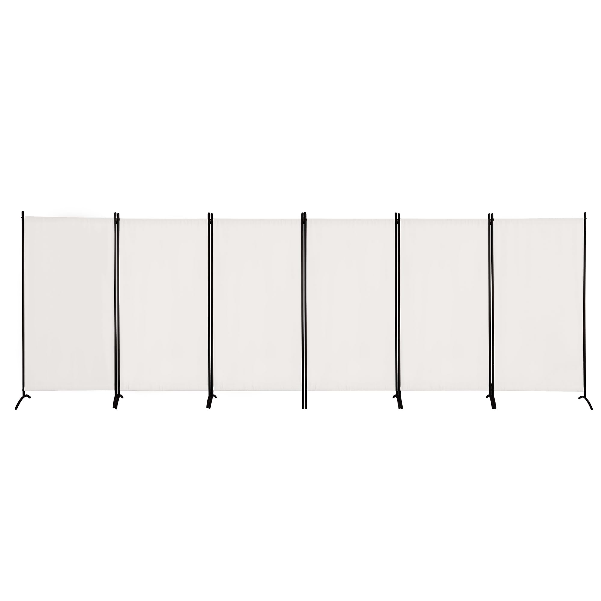 Snapklik.com : 6 Panel Room Divider, Folding Privacy Screen Wall ...