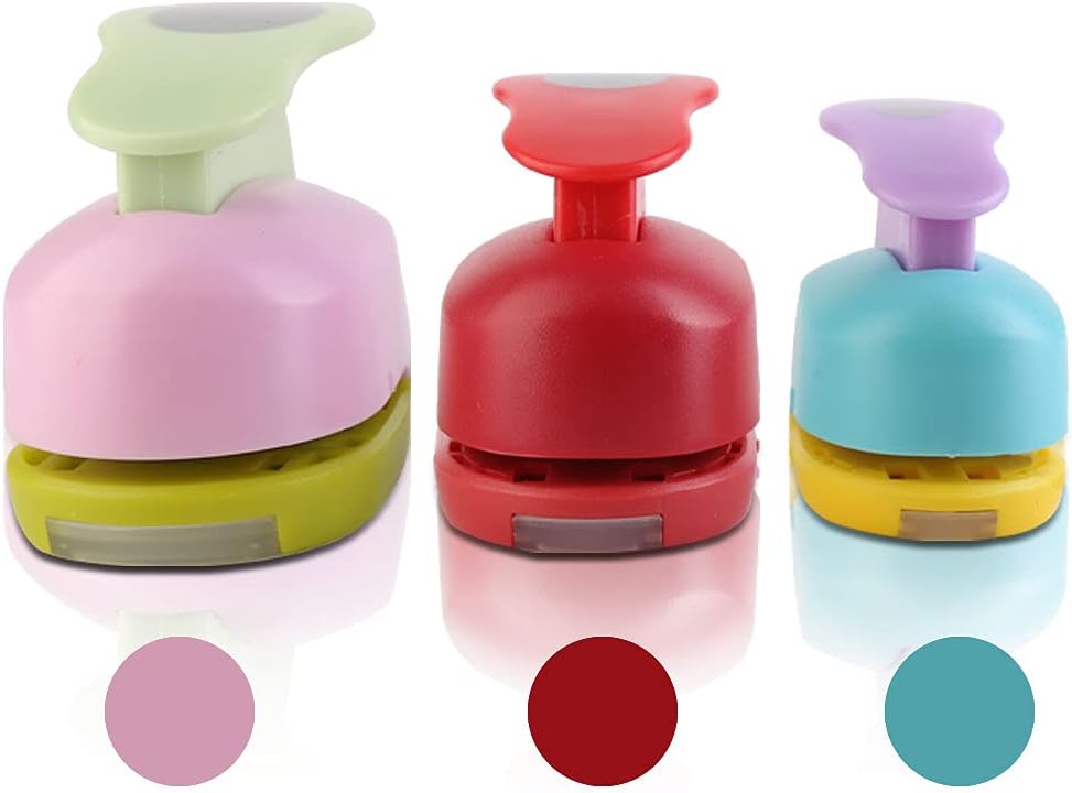 EKSuccess EKSuccess-3/4 Inch Circle Punch, Metal, Grey, 4.54 x 8.68 x ...