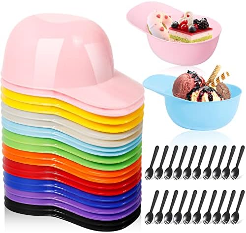 Amazon.com | Baseball Helmet Ice Cream Snack Bowl and Disposable Taster ...
