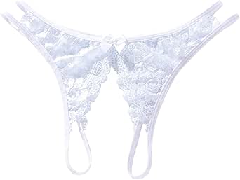 2025 - Biancheria intima da donna file aperti grande pizzo a forma di T ...