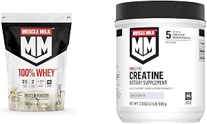 Amazon.com: Muscle Milk 100% Whey Protein Powder Vanilla 5 Pound 68 ...