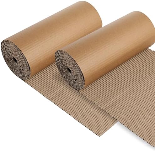 Amazon.com: Corrugated Cardboard Roll, 24" x 33', Single Face, A-Flute ...