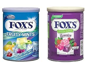Fox's Candy Crystal Clear Variety Pack Assorted Flavour Berries ...