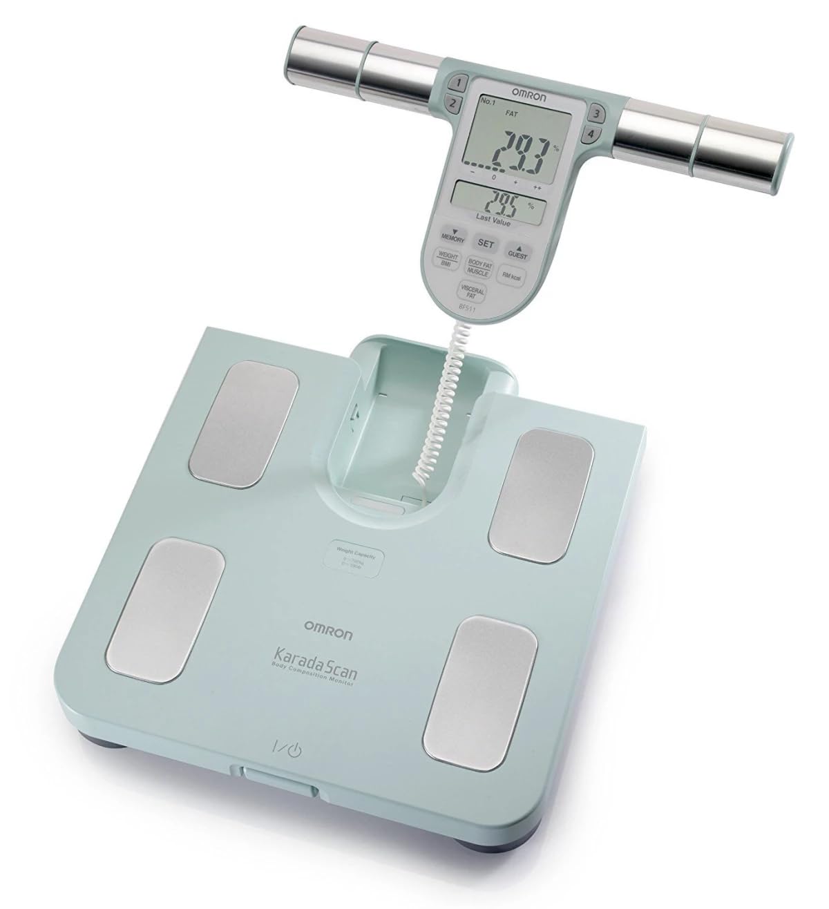 OMRON BF511 Clinically Validated Full Body Composition Monitor with 8 ...