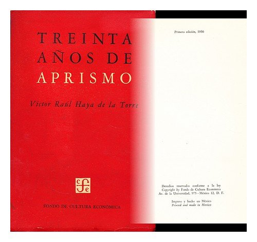 Treinta Anos de Aprismo | Amazon.com.br