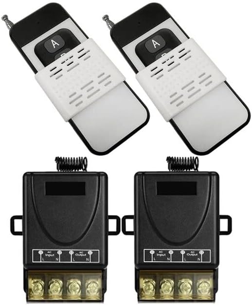 433Mhz High Power Wireless Remote Control Switch 220V 30A 1000M For ...