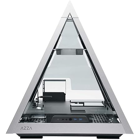 Amazon.com: Azza CSAZ-804V Pyramid Innovative PC Case W/RGB Fan, Black ...