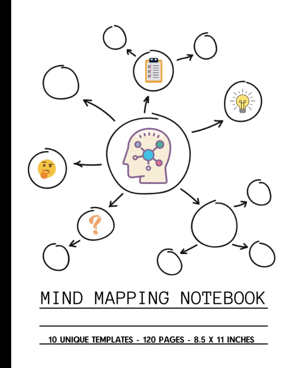 Mind Mapping Notebook: Visual Thinking Workbook | 10 Unique Blank Mind ...