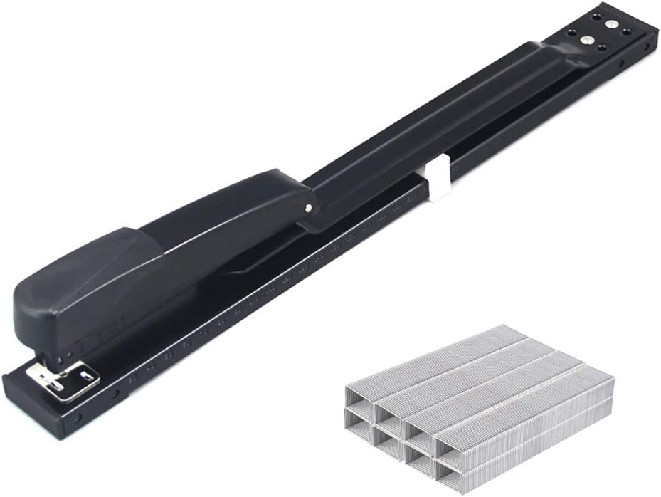 Rapesco R79026A3 790 Long Arm Stapler, 50-Sheet Capacity, Grey : Amazon ...