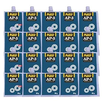 PALCO AP-3 RED GREASE Pouch 50g (Pack of 20) Multipurpose Water ...