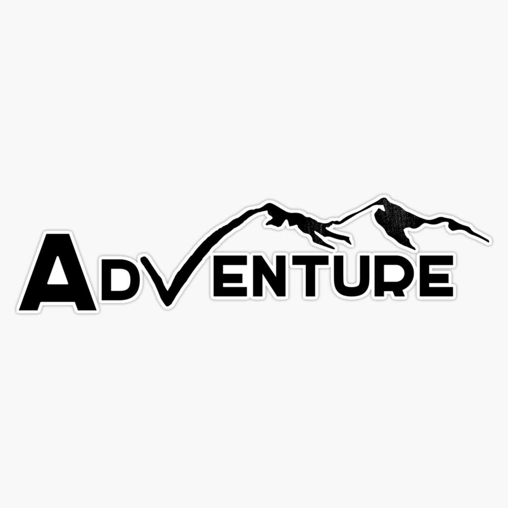 Amazon.com: Adventure Vinyl Waterproof Sticker Decal Car Laptop Wall ...