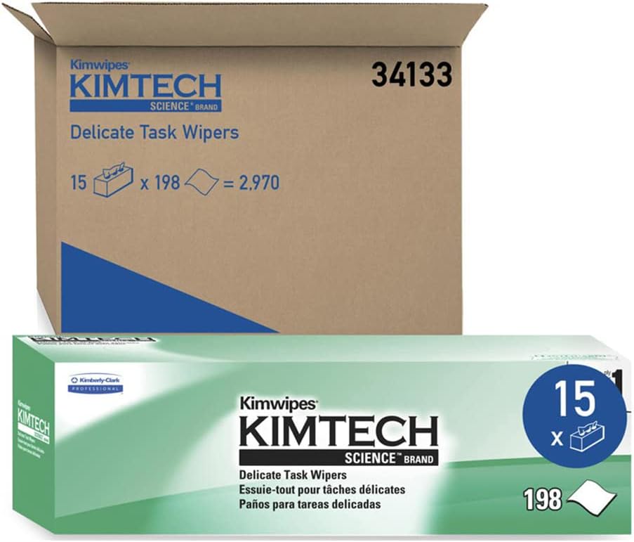 Amazon.com: Kimberly-Clark 34155 Kimwipes 1-Ply Delicate Task Wipes, 4. ...
