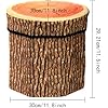 Amazon.com: Lawei 3 Pack Tree Stump Storage Stools, 12 x 12 Inches ...