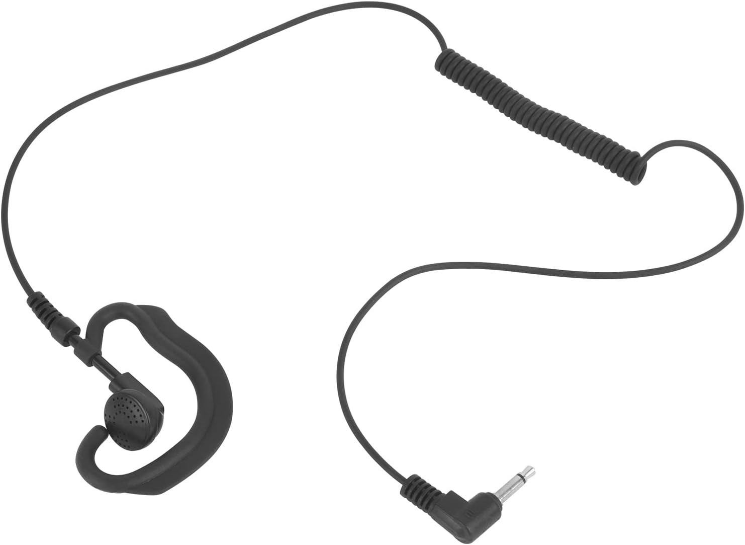 Amazon.com: Pdflie Listen Only Earpiece G Shape Soft Ear Hook Headset 3 ...