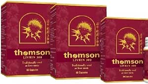 Amazon.com: Valued Thomson Livrin 300 Used as Liver Tonic (2x60 ...