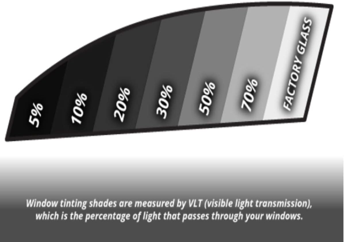 Snapklik.com : RockRose Charcoal 2PLY Nano Ceramic 35% VLT Car Tint 60 ...